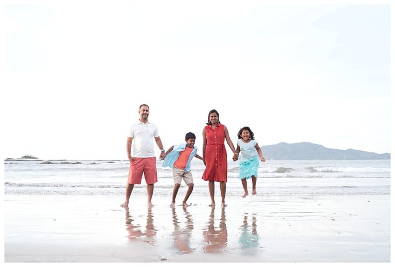 Family Photos in Playa Tamarindo Costa Rica - Garg Family