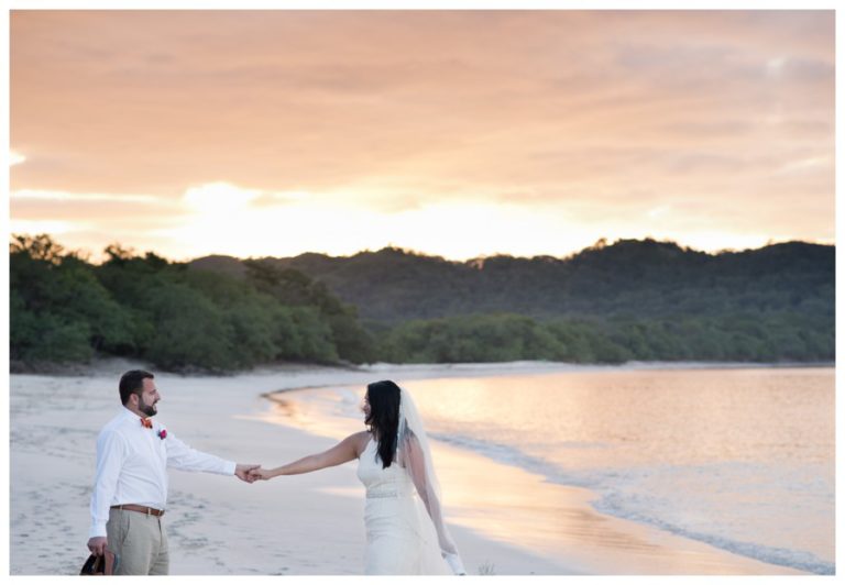 Romantic Beach Elopement Playa Conchal Costa Rica | Samba to the Sea